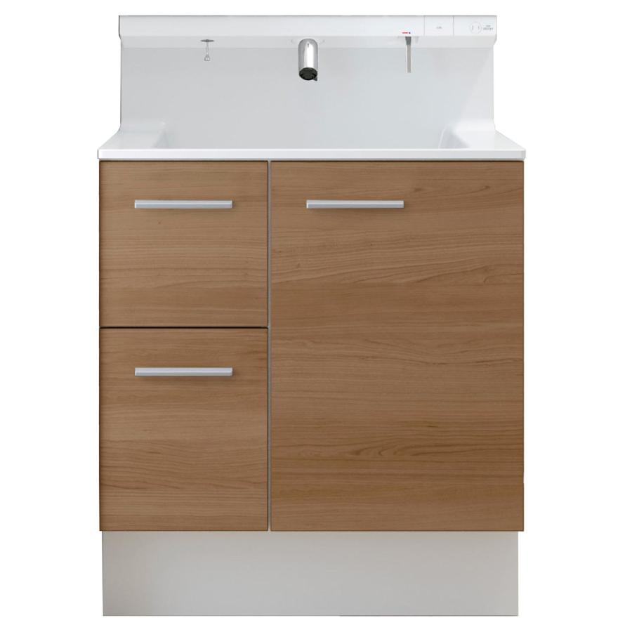 LIXIL INAX 洗面台 R1シリーズ 間口75cm タッチレス水栓 寒冷地 チェリー R1H1−755JYN−AU／JY2FC : コメリドットコム - 通販 - Yahoo!ショッピング