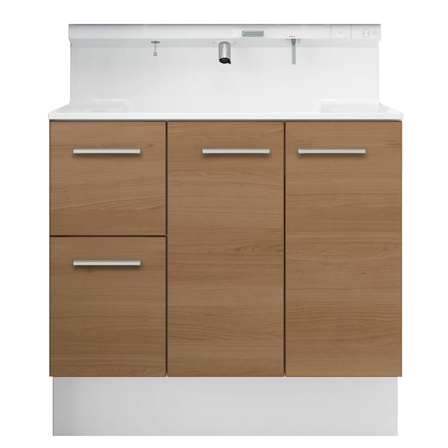 LIXIL INAX 洗面台 R1シリーズ 間口90cm プッシュ水栓 チェリー R1H1−905PY−AU／JY2FC : コメリドットコム - 通販 - Yahoo!ショッピング