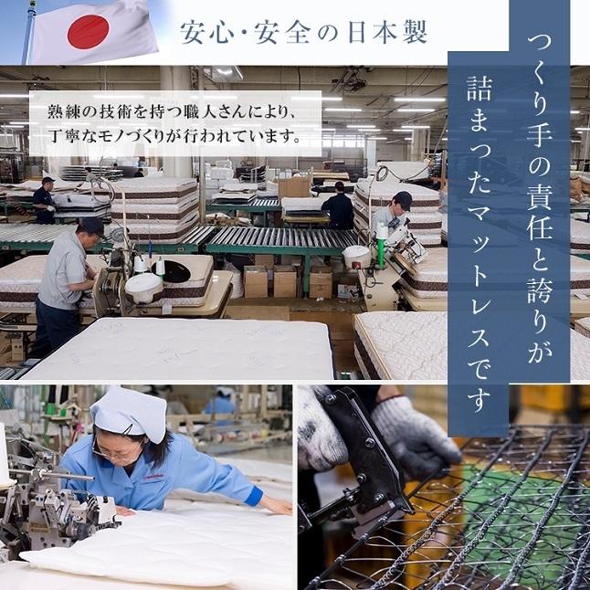 フランスベッド 【2枚セット特価】フランスベッド マットレス 二段ベッド 専用 シングル JM-101 97cm×195cm×10cm | 正規品 ベッドJM-101二段ベッド 日本製 子ども ...