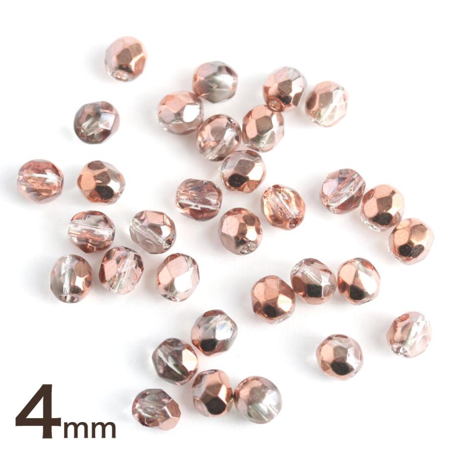 チェコビーズ FP 4mm カプリゴールド 30個 アクセサリーパーツ ファイヤーポリッシュ チェコガラス ビーズ パーツ ピアス ハンドメイド 金 : コモレビスタ ビーズ アクセサリー ...