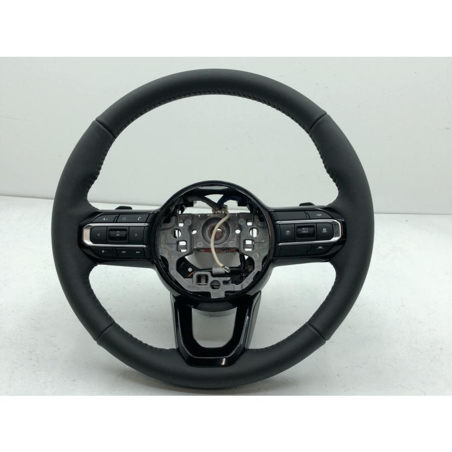 革巻き！ レザー！ スペーシア MK54S ステアリングホイール ハンドル パドルシフト トリムコードC12 : 2410yh7690c722 : 小諸パーツセンター Yahoo!店 - 通販 ...