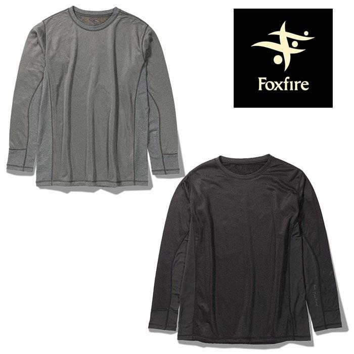 Foxfire フォックスファイヤー TS EX HEATクルー FXF5115349 メンズ/男性用 Tシャツ HEAT Crew オクタ インナー 登山 2023年秋冬 : アウトドアーズ ...