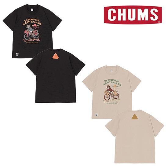 CHUMS チャムス グラベルアドベンチャードライTシャツ CH01-2537 メンズ/男性用 半袖Tシャツ Gravel Adventure Dry T-Shirt 2025年春夏新作 ...