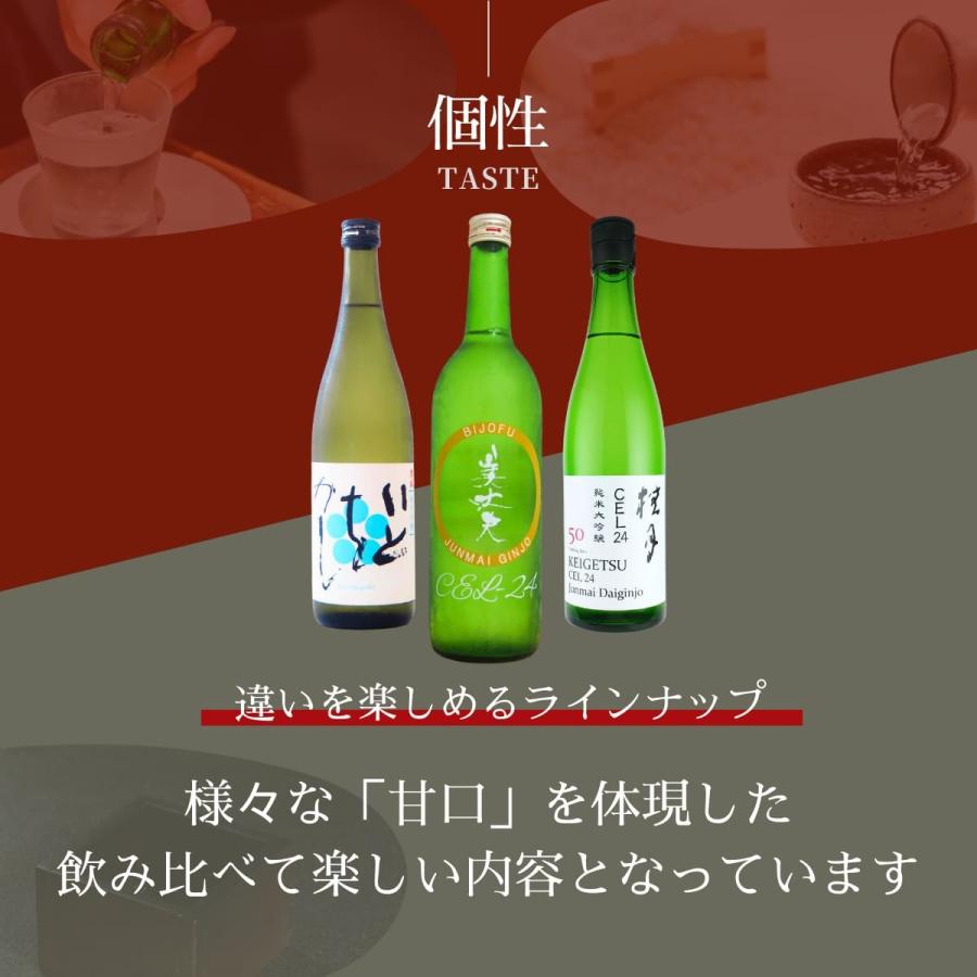 送料無料 極みの甘口 日本酒飲み比べセット CEL24 720mL 3本 美丈夫 桂月 豊能梅 冷酒 ギフト プレゼント 贈り物 贈答品 飲みくらべ フルーティー お歳暮 : cel24 ...