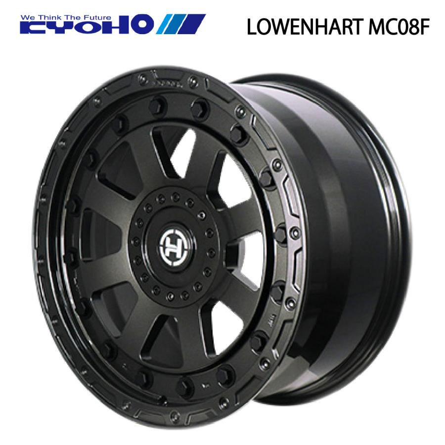 共豊 レーベンハート MC08F ガンメタル 20×10 +25 5/120 72.6新品ホイール1本 : タイヤホイール専門店コニシタイヤ - 通販 - Yahoo!ショッピング