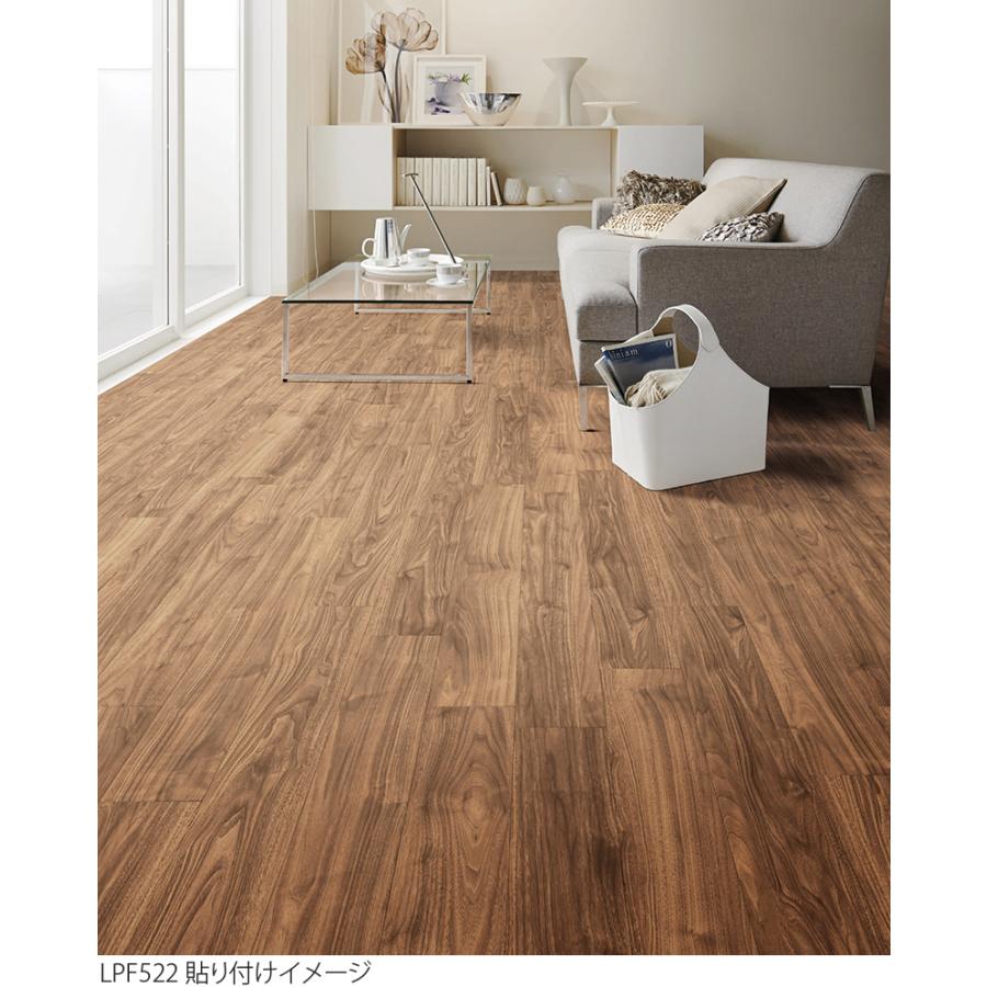 東リ LAYフローリングピタフィー PITAFI セルフリフォーム吸着床タイル かんたん施工 貼る フローリング はがせる 賃貸OK 1ケース24枚入り ファッションの