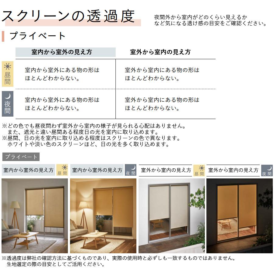 TOSO ロールスクリーン ルノプレーンバイオ ウォッシャブル TR6080〜TR6082 幅161〜200cm×丈161〜200cm ロールカーテン オーダー トーソー ロールブラインド ...