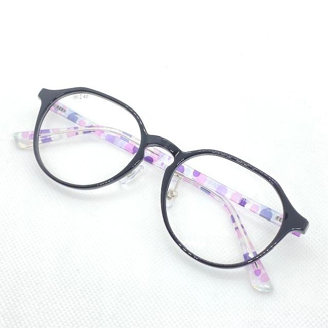 藤田工学株式会社 TR 9129 P C-1 メガネフレーム KTM ボストン ウェリントン 鯖江ブランド ブラック レンズ入替可能 ...