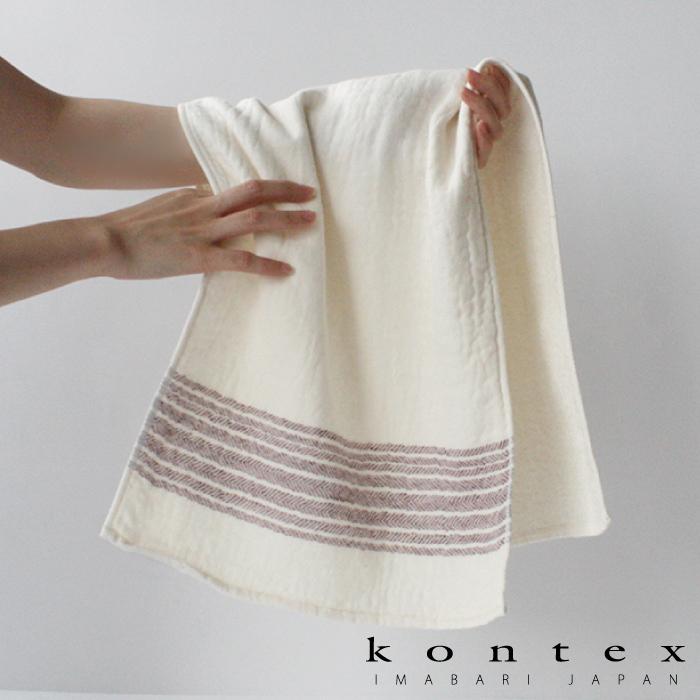 kontex コンテックス(kontex) 今治 フェイスタオル 日本製 コットン ガーゼ パイル 柔らかい 吸水速乾（フラックスライン フェイスタオル） : コンテックス公式ストア - 通販 ...
