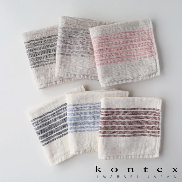 kontex コンテックス(kontex) 今治 ゲストタオル 日本製 コットン ガーゼ パイル 柔らかい 吸水速乾（フラックスライン ゲストタオル） : コンテックス公式ストア - 通販 ...