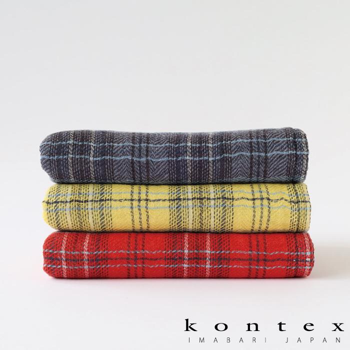 kontex コンテックス(kontex) 今治 フェイスタオル 日本製 コットン ガーゼ パイル 吸水 柔らかい（タータンチェック Mサイズ） : コンテックス公式ストア - 通販 ...
