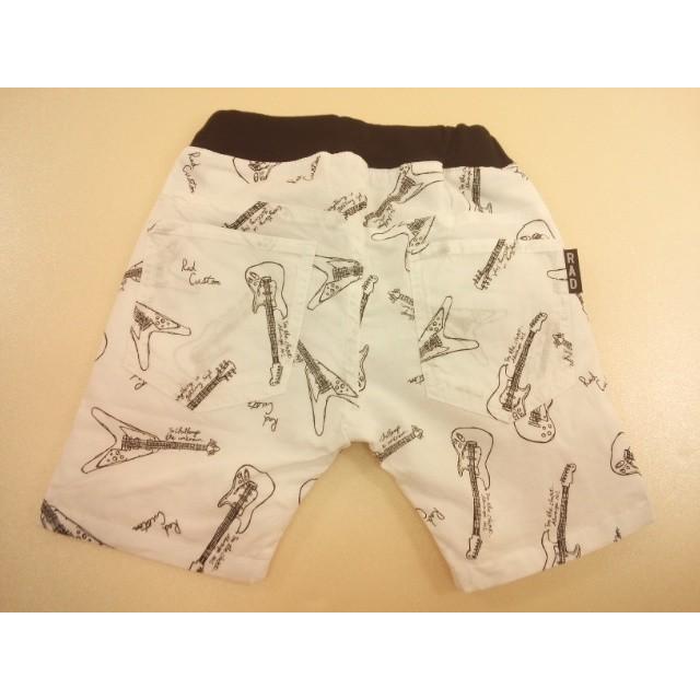 （再値下げ）RADCUSTOM(ラッドカスタム)★【セール】【ボトム/パンツ/ハーフパンツ/ウエストリブ】 ギタープリント綿100％素材ウエストリブパンツ : こにゃんこ BRAND KID ...