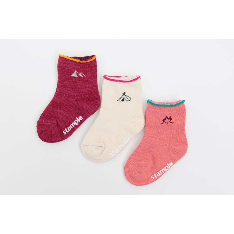 stample 【SALE】【20%OFF】 ／ スタンプル 子供 キャンプパターン クルーソックス 3足組 男の子＆女の子 ベビー : 子供服と雑貨のお店KOOKA - 通販 - Yahoo ...