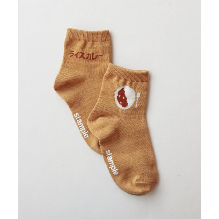 stample ／ スタンプル 子供 ごはんもん ショートソックス 3足組 男の子＆女の子 : 子供服と雑貨のお店KOOKA - 通販 - Yahoo!ショッピング