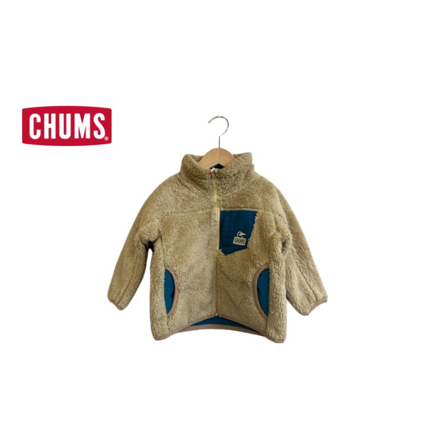 CHUMS 完売 CHUMS ／ チャムス 子供服 Kid's Bonding Fleece Jacket キッズボンディングフリースジャケット 男の子＆女の子 : 子供服と雑貨のお店 ...