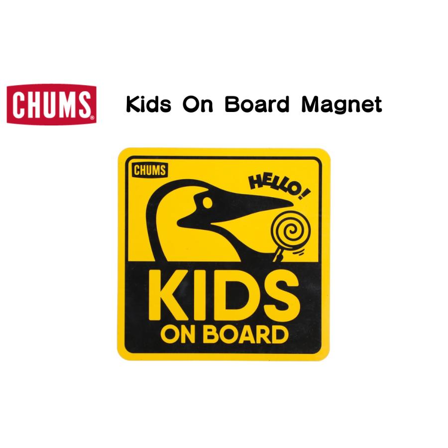 CHUMS ／ チャムス Kids On Board Magnet キッズオンボードマグネット(ステッカー｜ワッペン) : 子供服と雑貨のお店KOOKA - 通販 - Yahoo!ショッピング