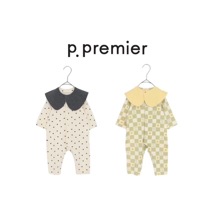 p.premier ／ ピードットプルミエ 子供服 【リンク】スタイセット総柄前あきカバーオール 女の子 : p132035 : 子供服と雑貨 ...