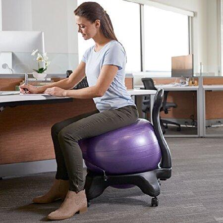Gaiam バランスボールチェア エクササイズ/安定性/ヨガボール Gaiam バランスボールチェア エクササイズ/安定性/ヨガボール