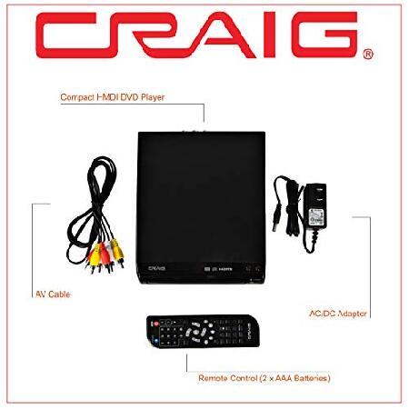 Craig HDMI DVD Player with Remote (CVD401a) by Electronics : ショップグリーン ...