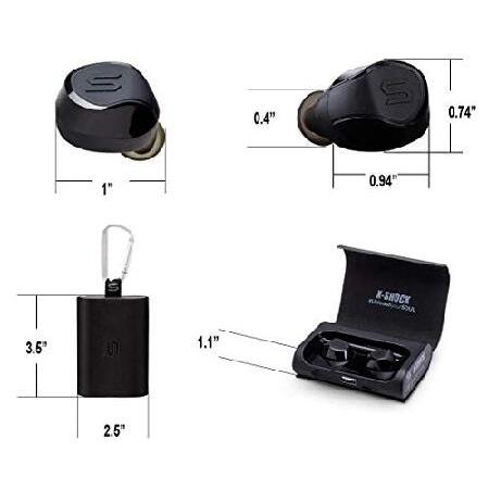 SOUL Electronics X-Shock Absolute True Wireless Earphones. Bluetooth ...