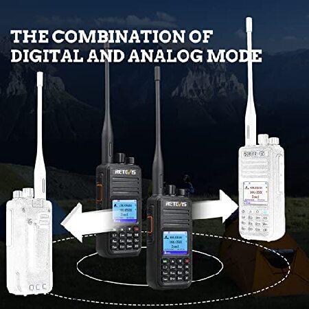 Retevis RT3S DMR Radio, Dual Band Radio, Digital 2 Way Radio, Dual Time ...