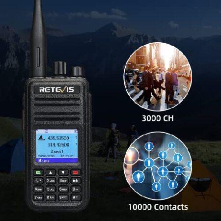 Retevis RT3S DMR Radio, Dual Band Radio, Digital 2 Way Radio, Dual Time ...