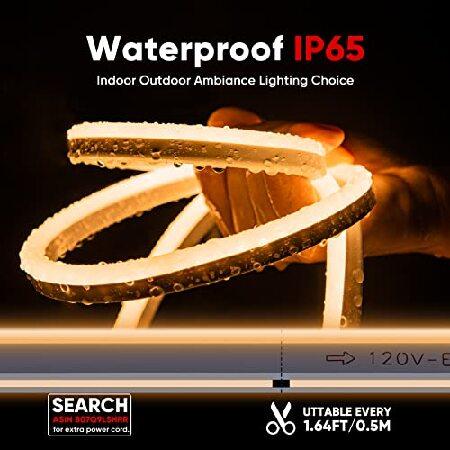 Shine Decor LED Neon Rope Lights 150FT, Dimmable Strip 3000K Warm White ...