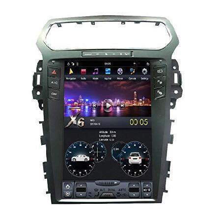 FLYUNICE 12.1 Inch Tesla Style 4GB RAM Android 8.1 Car Stereo Radio for ...