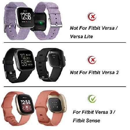 YWLRONG 交換用スクリーン Fitbit Versa 3 FB511 / Sense FB512 ウォッチ LCDディスプレイ タッチ ...