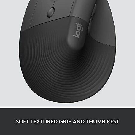 Logitech Lift for Business Left, Vertical Ergonomic Mouse - Left-Handed ...