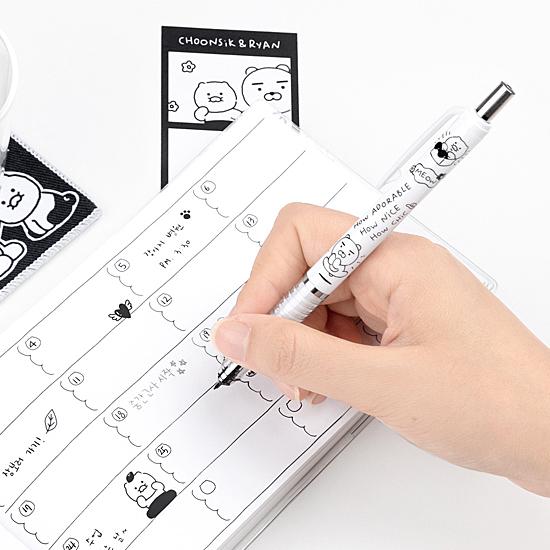 カカオフレンズ チュンシクとライアン シャープペンシル kakao friends Doodle 韓国 文具 かわいい 公式 : 韓国情報広場ヤフー店 - 通販 - Yahoo!ショッピング