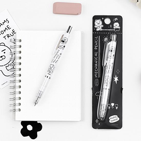 カカオフレンズ チュンシクとライアン シャープペンシル kakao friends Doodle 韓国 文具 かわいい 公式 : 韓国情報広場ヤフー店 - 通販 - Yahoo!ショッピング