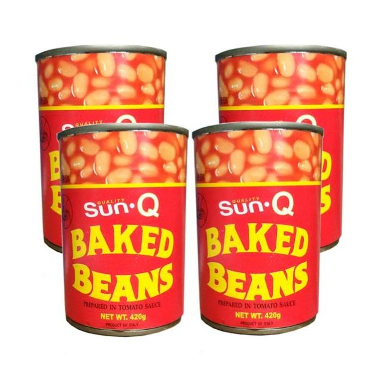 韓サイ★SUN Q BAKED BEANS サンキューベイクド ビン−ズ（缶／プデチゲ専用） 420g 韓サイ*韓国缶詰韓国食品/韓国料理/韓国食材/加工食品/缶詰/プデチゲ : 韓国食品市場 ...