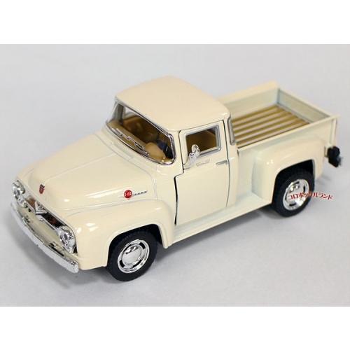 フォードピックアップトラック1956（F100・アイボリー） : コロボックルランド ヤフー店 - 通販 - Yahoo!ショッピング
