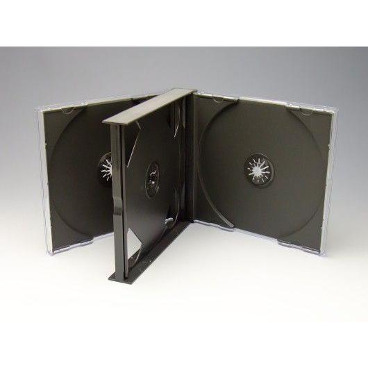 3枚用マルチケース 100個 CDケース3枚用 3ディスク : DVD・CDケース卸販売コーサカ - 通販 - Yahoo!ショッピング