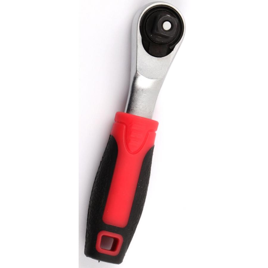 コシハラ 差込角 6.3mm(1/4インチ) ショートラチェットハンドル ミニラチェットハンドル ミニ(ショート) 全長88mm ギア数72T ...