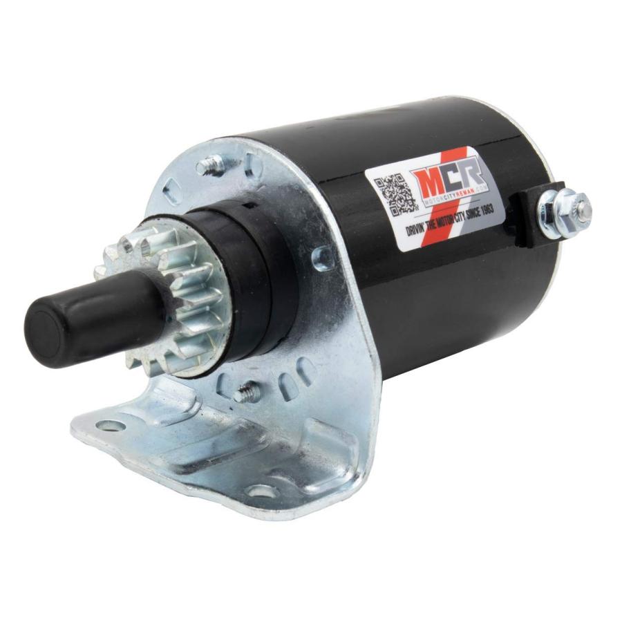 【並行輸入品】MCR スターター Briggs 691564 639469 808016 Deere Toro 12V 15 歯 ピニオン ...