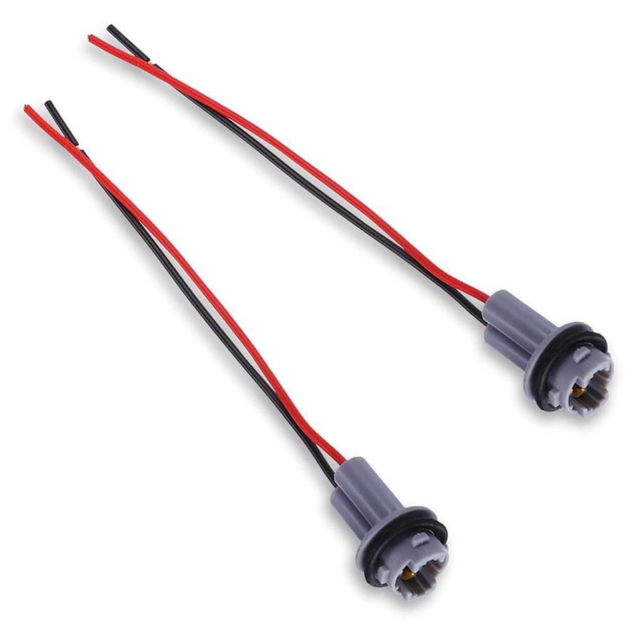 【並行輸入品】JawGrew T10 T13 T15 車用電球ソケット配線ハーネス、防水小型ガラスバルブ固定緩み防止ワイヤーハーネスピグテール ...
