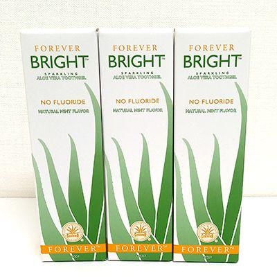【3本セット/計390g】FLP/フォーエバー ブライト 130g 〈アロエベラ液汁配合歯みがき〉 : キューブファクトリー - 通販 ...