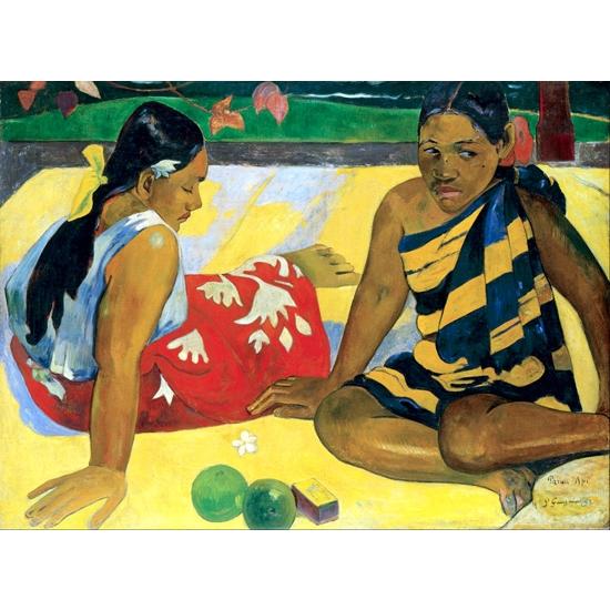 Parau Api. What Newsポール・ゴーギャン Paul Gauguin 手描き油絵複製画 模写 レプリカ 肉筆絵画 ...