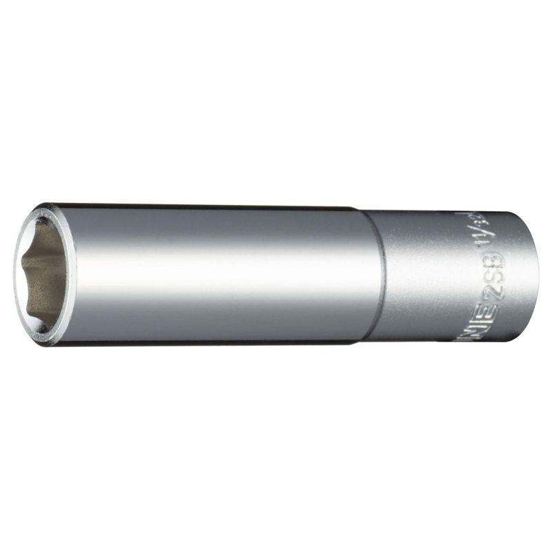 トネ(TONE) ディープソケット(6角) 2SB-11L 差込角6.35mm(1/4") 二面幅11/32inch インチ ...