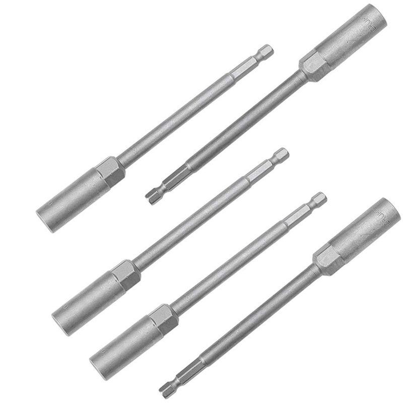 Utoolmart ソケットビット ソケットアダプター ヘックスソケット ナットドライバーセッター ヘックスドライバービット ヘックスビット ...