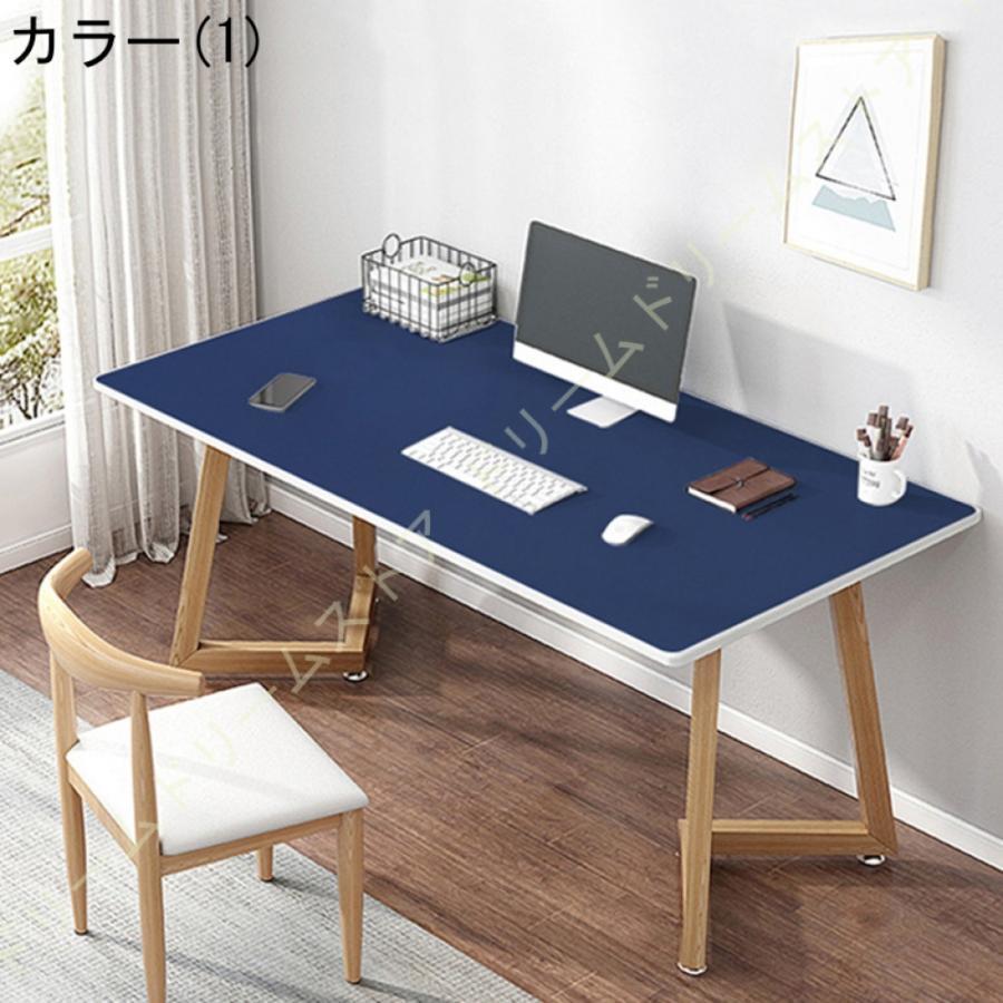 可愛い リバーシブル デスクマット マウス対応 PUレザー マウスパッド キーボードマット マウスアクセサリ 大きいサイズ 無地 オフィスデスクマット 防水 防塵 : 0308-b524 ...