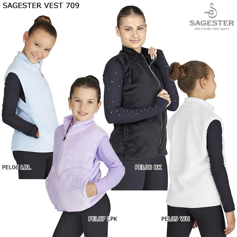 SAGESTER ベスト 709 レディース ラッピング可 -TC/LP+ : fvsage709a : スケート靴・用品の小杉スケート ...