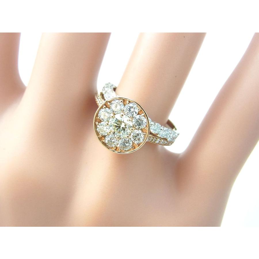 ダイヤ計1.024ct/ハート＆キューピッド鑑定/18金ピンク製リング/エタニティリングと相性抜群/商品動画/送料無料 : コタニジュエル ...