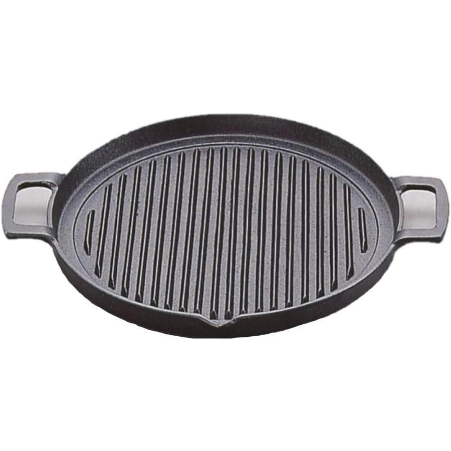 岩鋳 Iwachu グリルパン丸25 黒焼付 内径:24.5cm IH対応 南部鉄器 23050 : コタロウSHOP - 通販 - Yahoo!ショッピング