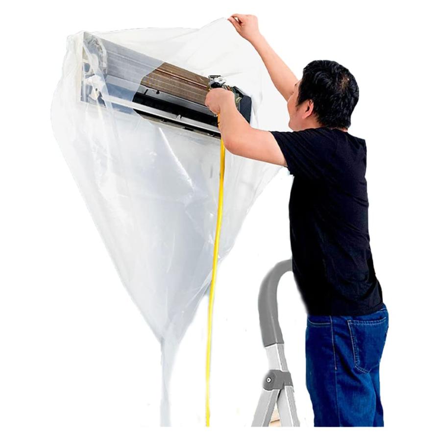 エアコン 洗浄カバー 壁掛用 掃除カバー 家庭用 外周250cm 幅90cmまで対応 : コタロウSHOP - 通販 - Yahoo!ショッピング