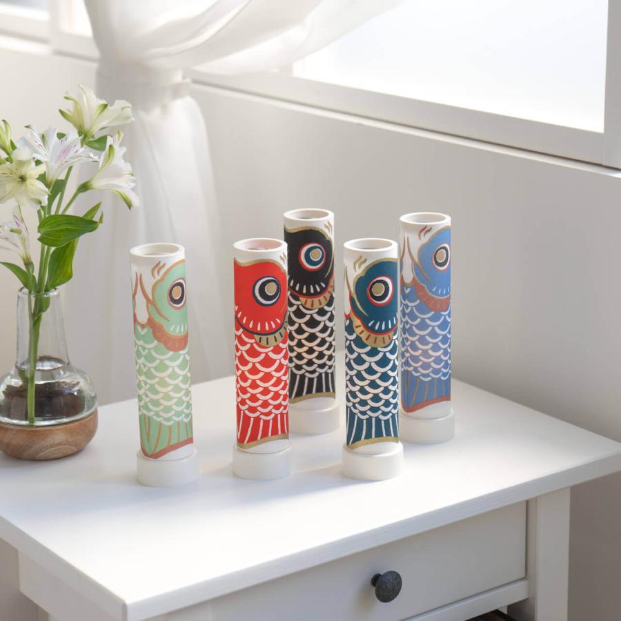 ことのオリジナル雑貨 鯉行燈（0925）選べる5色 コンパクトに飾れる行燈 鯉のぼり こいのぼり 五月人形 兜 かわいい 国産 手作り : てづくり工房 木 都 - 通販 - Yahoo!ショッピング