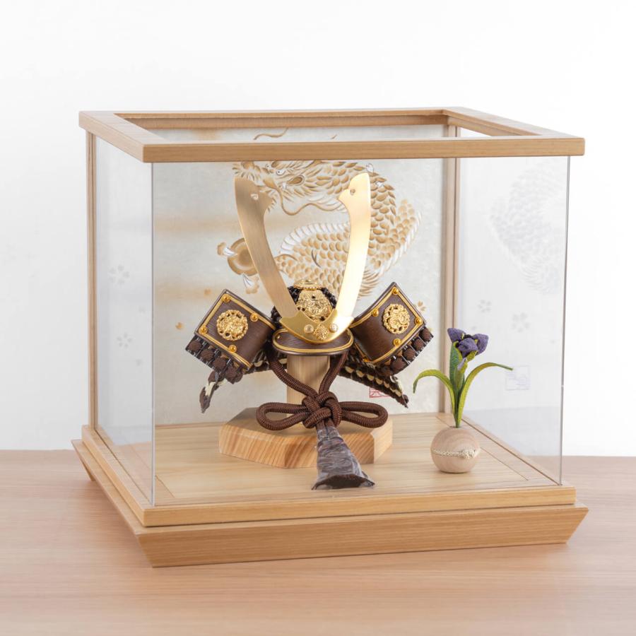 ことの兜（5I-0152）コンパクトな五月人形 節句兜 コンパクト おしゃれ インテリア 端午の節句 : 5i-0152 : てづくり工房 木 都 - 通販 - Yahoo!ショッピング