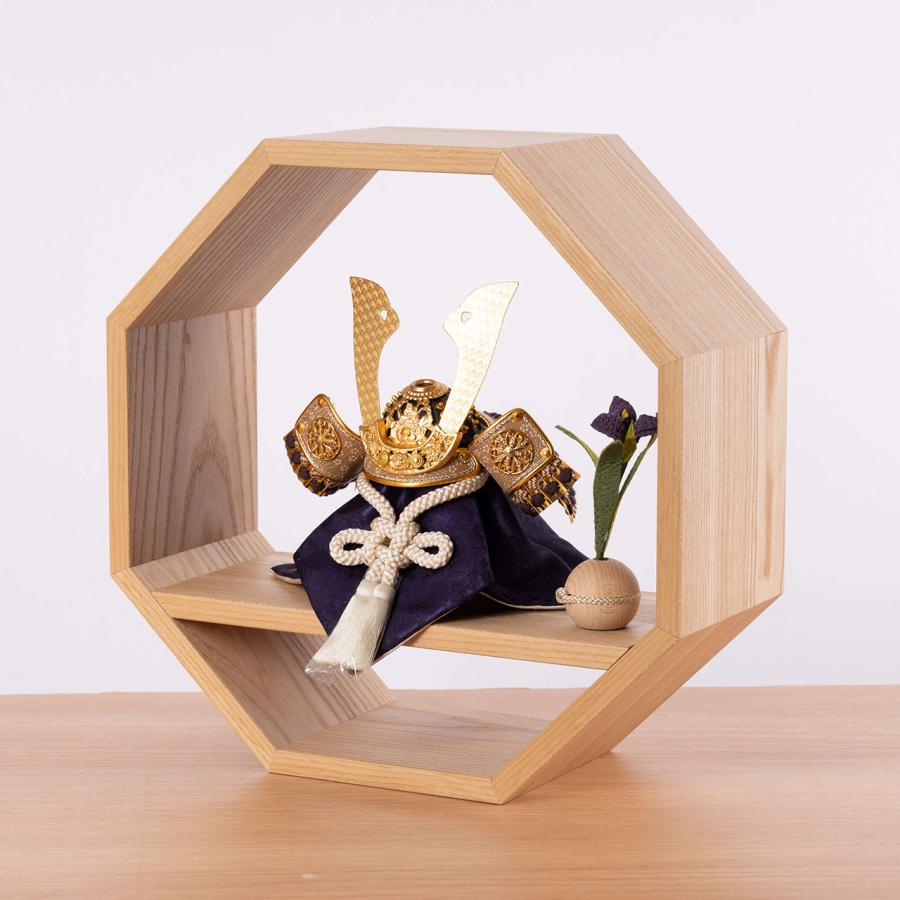 ことの兜（5RYO-0600）コンパクトな五月人形 節句兜 コンパクト おしゃれ インテリア 端午の節句 : 5ryo-0600 : てづくり工房 木 都 - 通販 - Yahoo!ショッピング